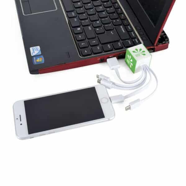 Promotional pvc multi charger cables with bespoke design